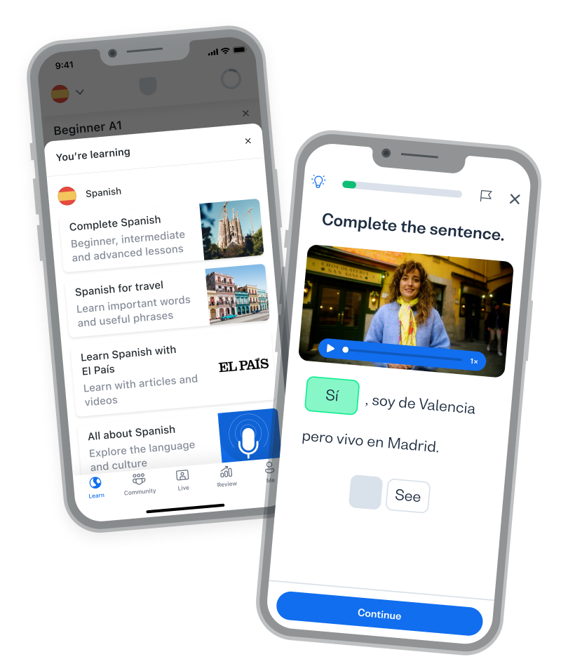 Learn Spanish Online: Free Language Courses & Lessons - Busuu